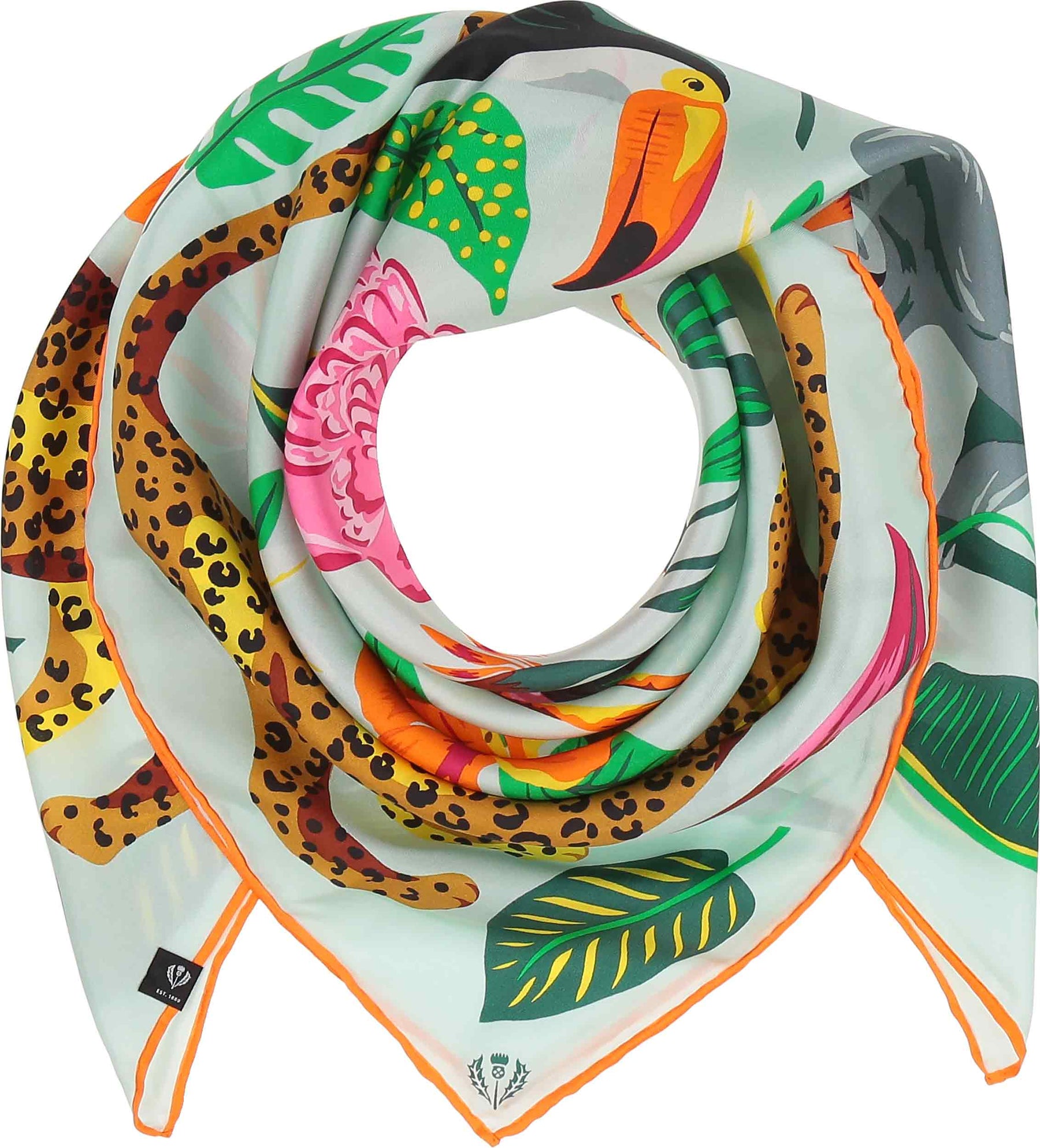 FRAAS Flamingo Jungle Silk Square – FRAAS Canada