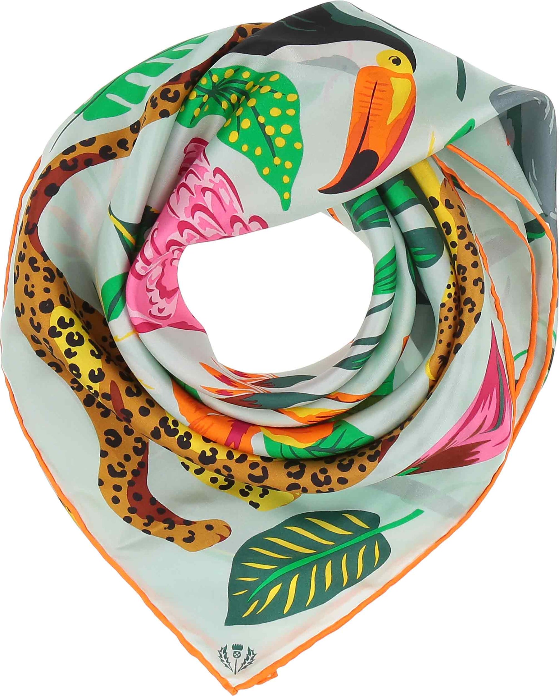 FRAAS Flamingo Jungle Silk Square – FRAAS Canada